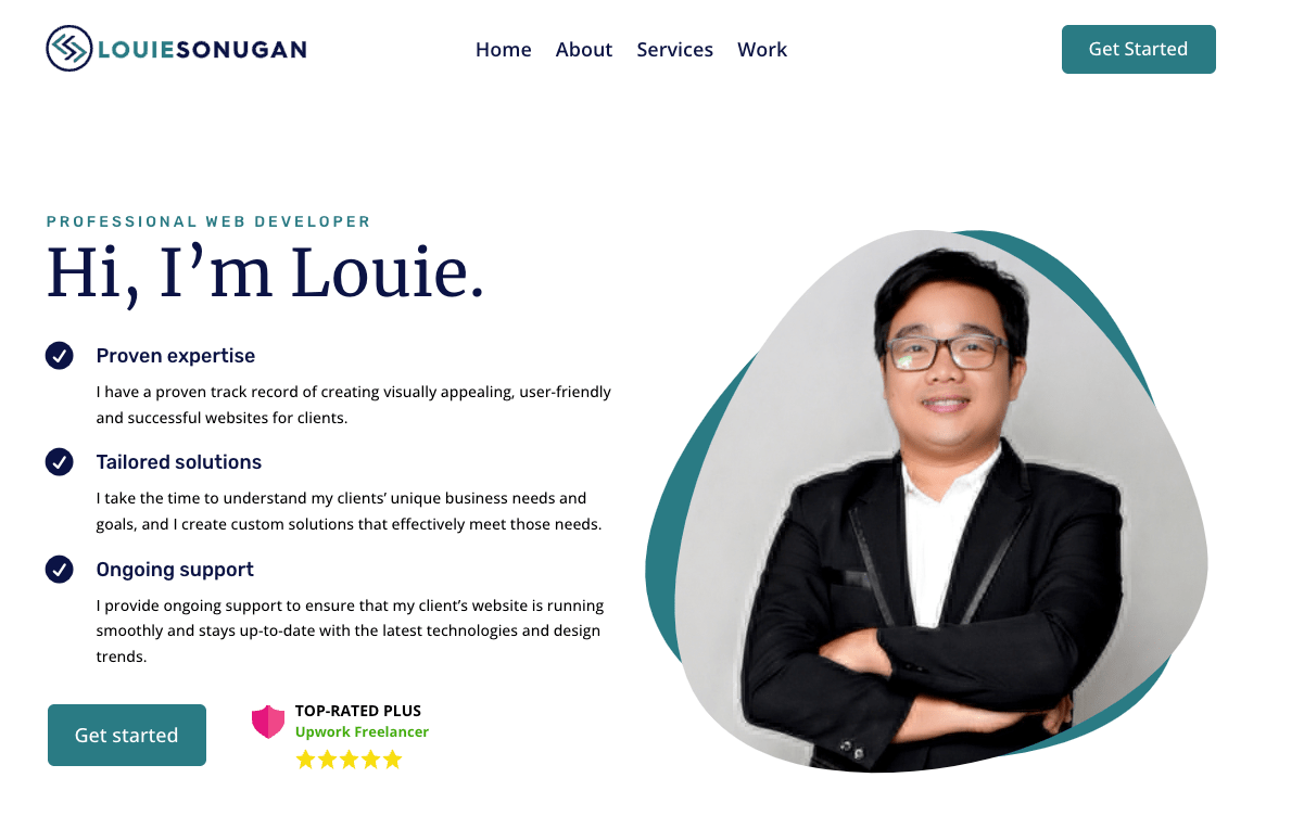 Professional Web Developer - Louie Sonugan